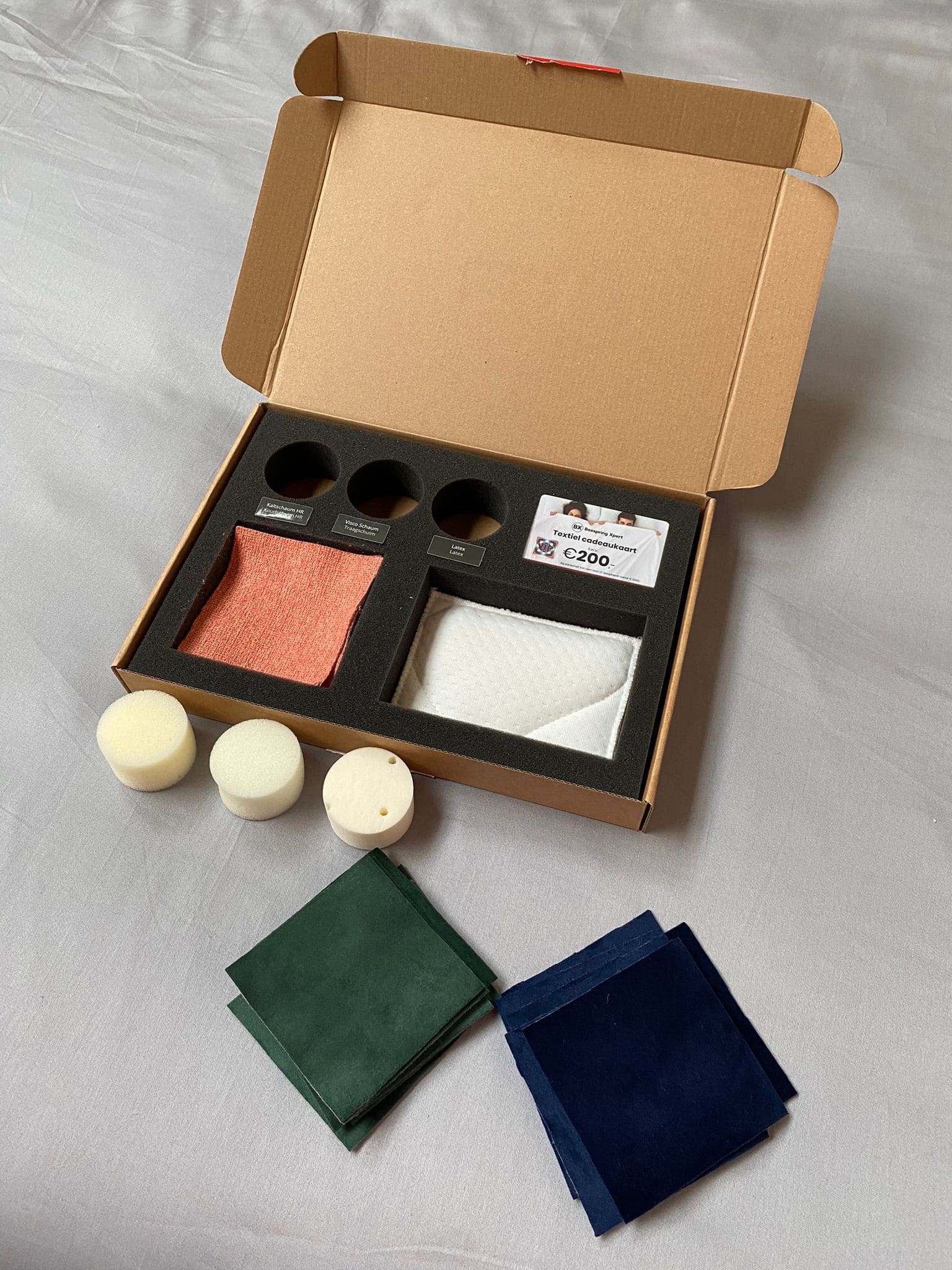 Het voordeel van onze Sample box!